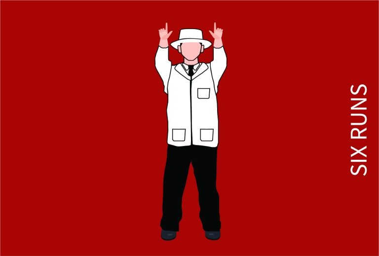 All about cricket umpire hand signals - Different types & their meaning ...