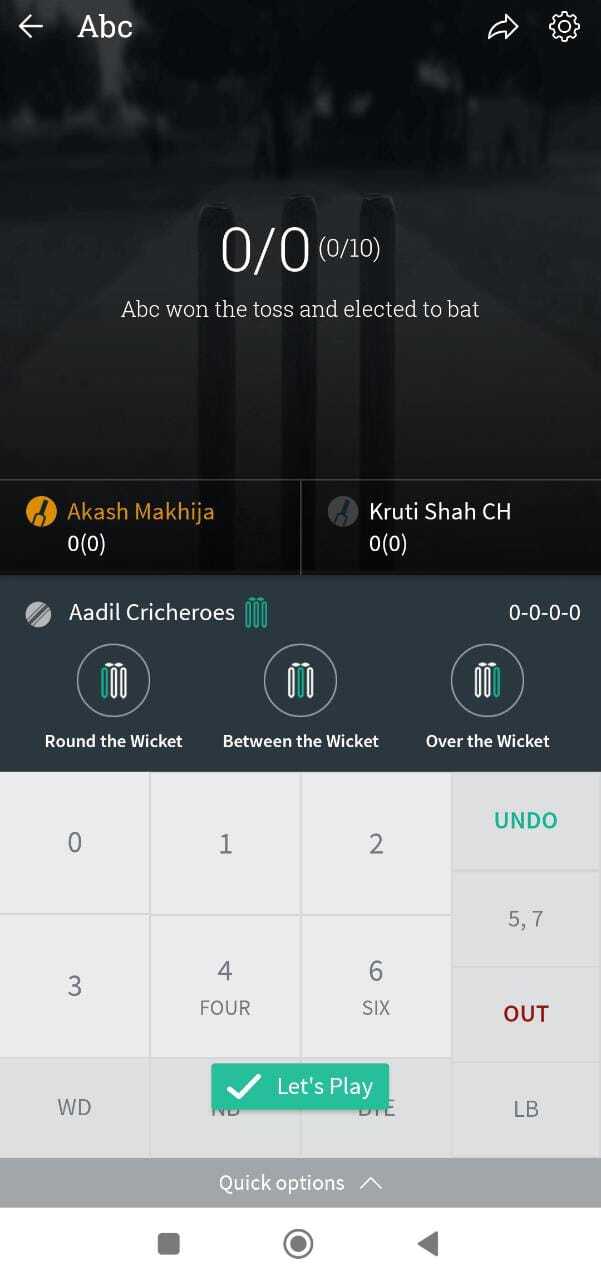 Create & Play Friendly Cricket Match with CricHeroes - CricHeroes