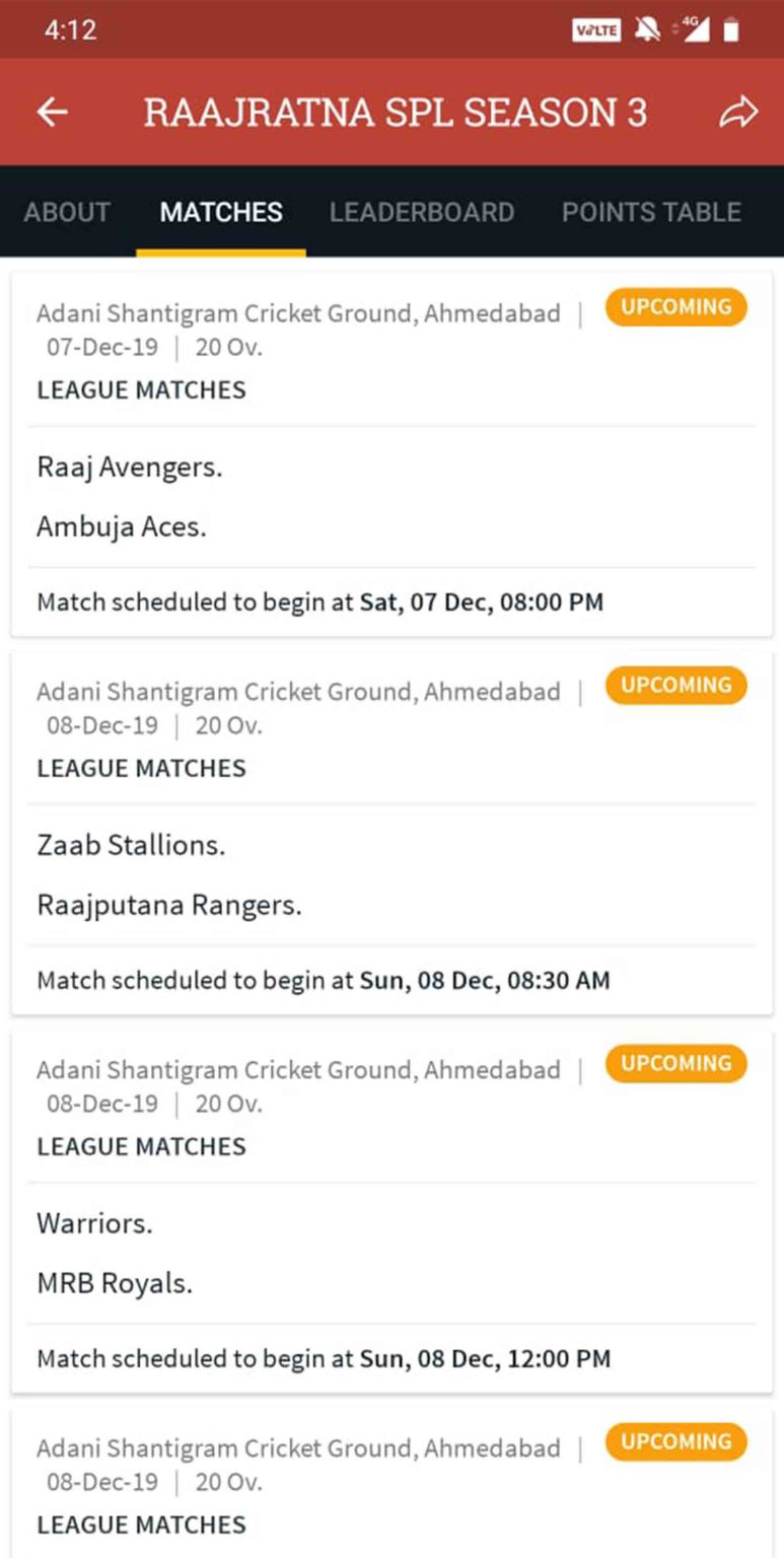 Cricket League Management: Power of the CricHeroes App - CricHeroes