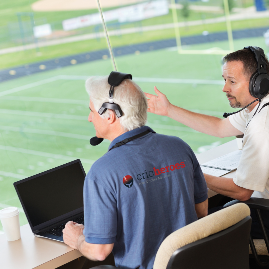 World of Cricket Commentator: Duties, Insights, and Earnings - CricHeroes