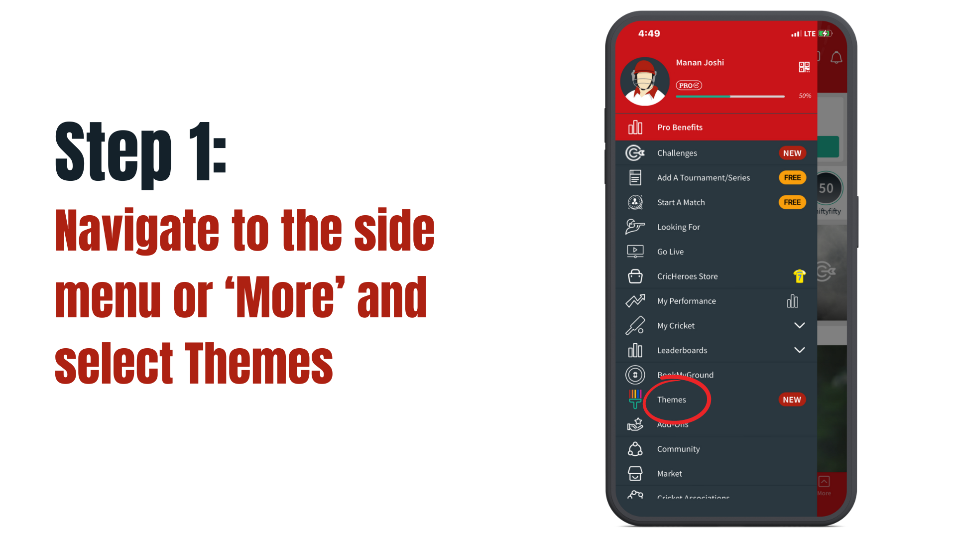 Customize your CricHeroes experience with Themes - CricHeroes