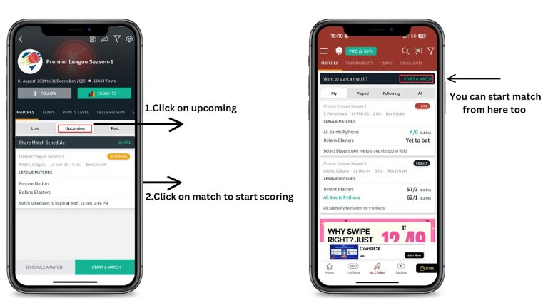How to Score a Cricket Match with CricHeroes App: A Step-by-Step Guide ...