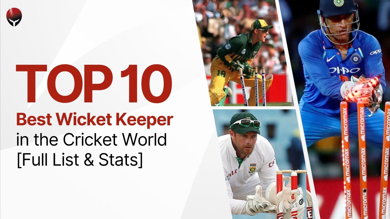 𝐓𝐨𝐩 𝟏𝟎 Best Wicket Keeper in the Cricket World [Full List & Stats ...